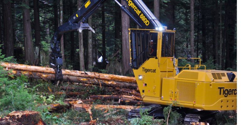 Tigercat 880D Logger debuted at DEMO | Bioenergy International