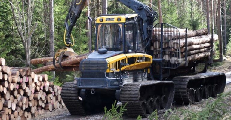 Promising first trials with low impact OnTrack forest forwarder ...
