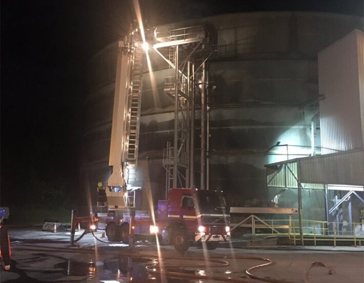 Firefighters tackle Scottish pellet silo fire | Bioenergy International