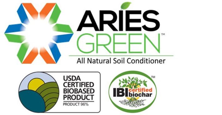 Aries GREEN biochar certified by USDA and the International Biochar ...