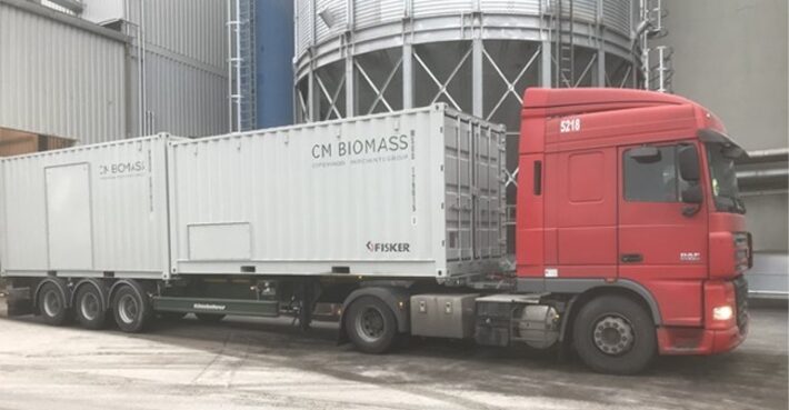 Fisker launches novel mobile bagging and palletising plant | Bioenergy ...