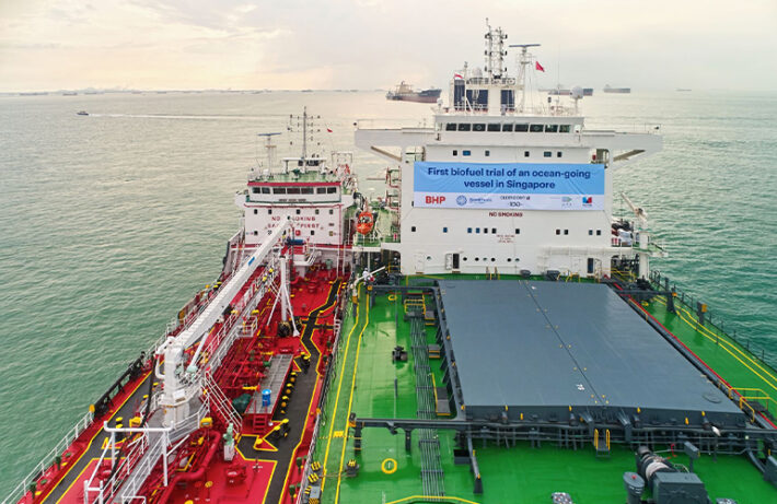 BHP, Oldendorff, and GoodFuels complete ocean going trial with biofuel ...