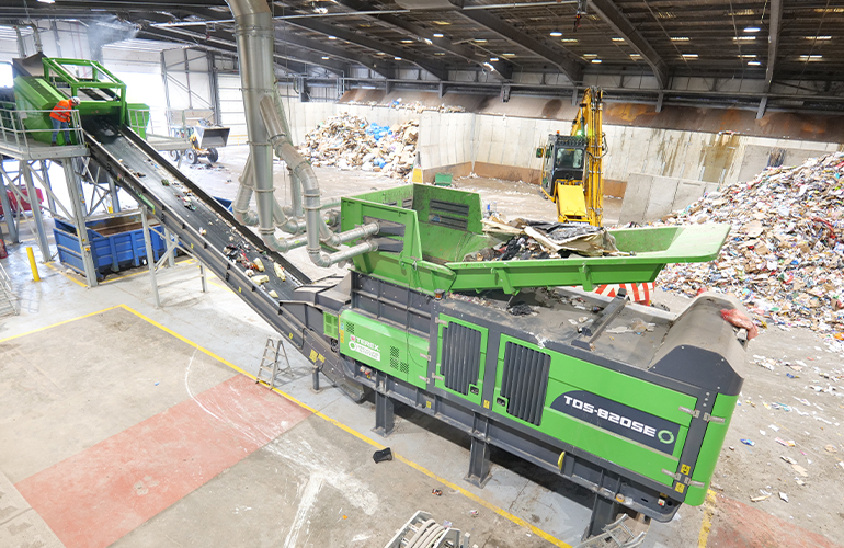 Terex Recycling Systems launches TDS-820SE Low Speed Shredder | Bioenergy International